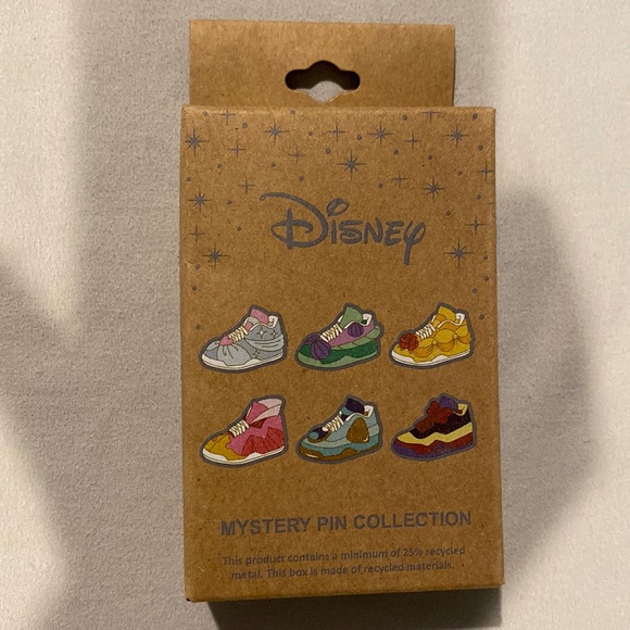 Disney | Other | Disney Princess Mystery Sneaker Pin Set | Poshmark